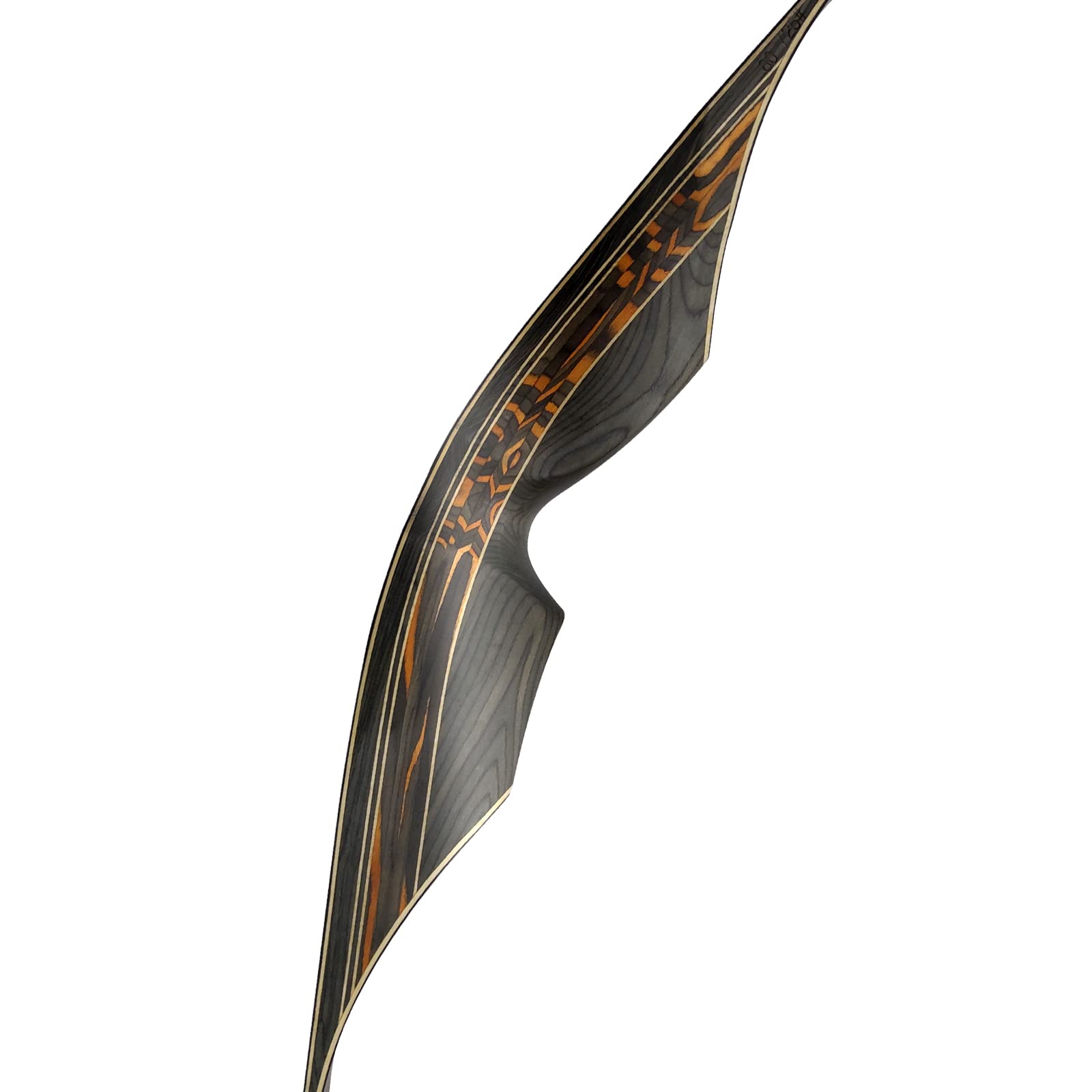 DEERACE 60" Ranger Longbow Traditional One Piece Bow, 25-60 Lbs Right Hand Wooden Hunting Bow (35 Lbs, Right Hand)