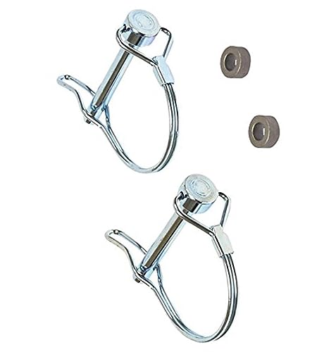 HASMX 1501227MA Kit Shear Pin-Notools Replacement for Briggs & Stratton Fits for Craftsman Dual Stage Snow Thrower 2004-2005, 4-Pack