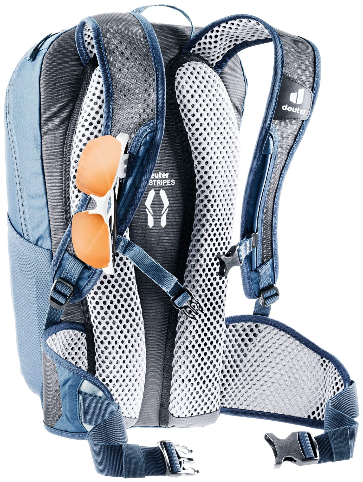 DEUTER Unisex – Adult's Race X Bicycle Backpack, Marine Dusk, 12 l