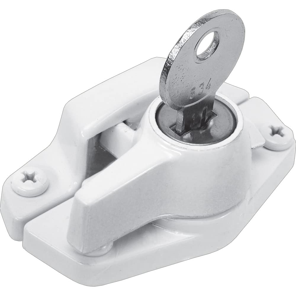 Defender Security U 9928 Sash Lock, single pack, White