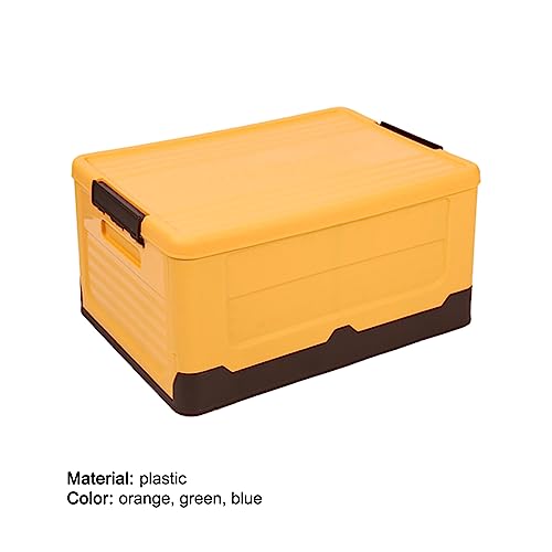 degtnb Large Capacity Heat Resistant Plastic Folding Storage Box - Toys Organizer Holder, Ideal for Home