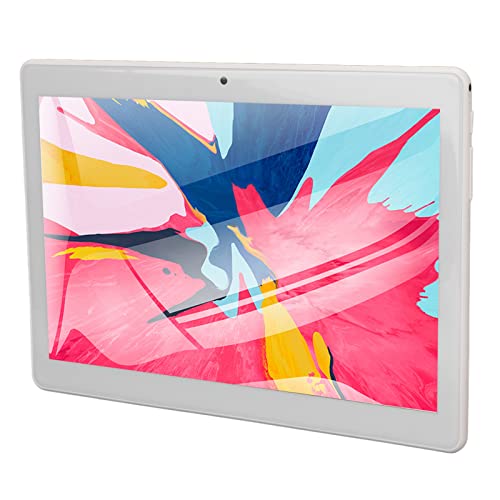 Garsentx Tablet for Portable Entertainment, 10.1in Tablet, 6GB RAM 128GB, 1080p HD IPS Display, Deca Cores Processor, 2.4G 5G WiFi, Android 10.0, 8800mAh,WiFi, Calling Tablet, Rose(US)