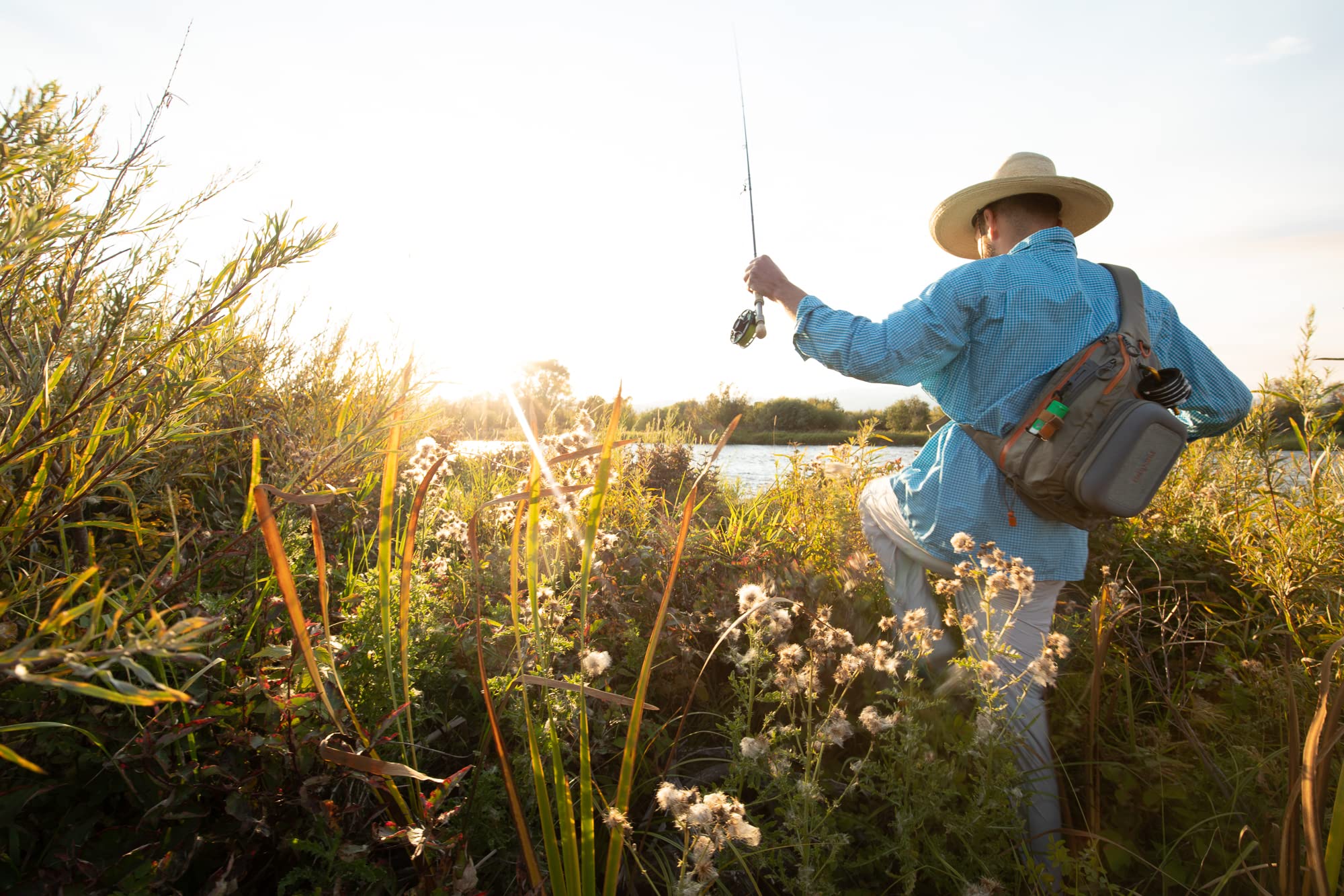 fishpond Summit Sling - 2.0 - Granite | Fly Fishing Sling Pack | Fishing Pack