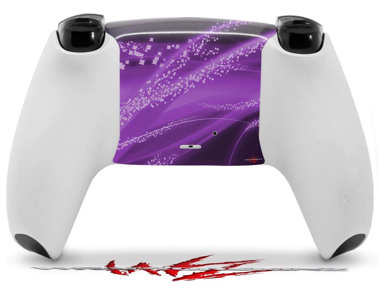 WraptorSkinz Skin Wrap compatible with Sony PS5 DualSense Controller Mystic Vortex Purple (CONTROLLER NOT INCLUDED)