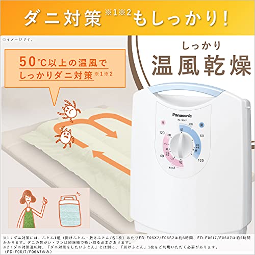 Panasonic futon dryer mat type Blue Silver FD-F06A7-A