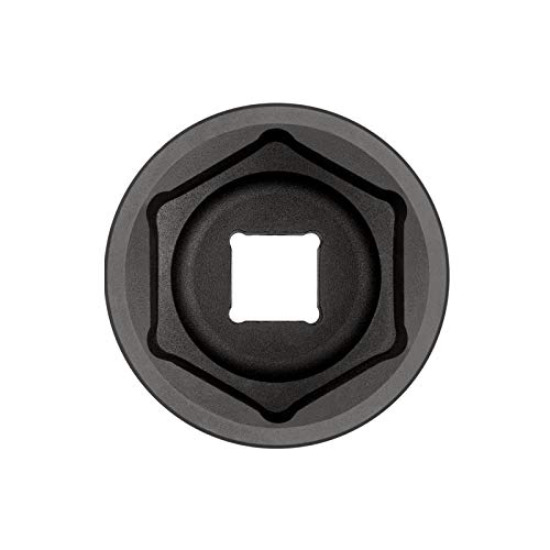Jetech 3/4 Inch Drive 2 Inch Standard Impact Socket, Made with Chrome Molybdenum Alloy Steel, Heat Treated, 6-Point Design, SAE