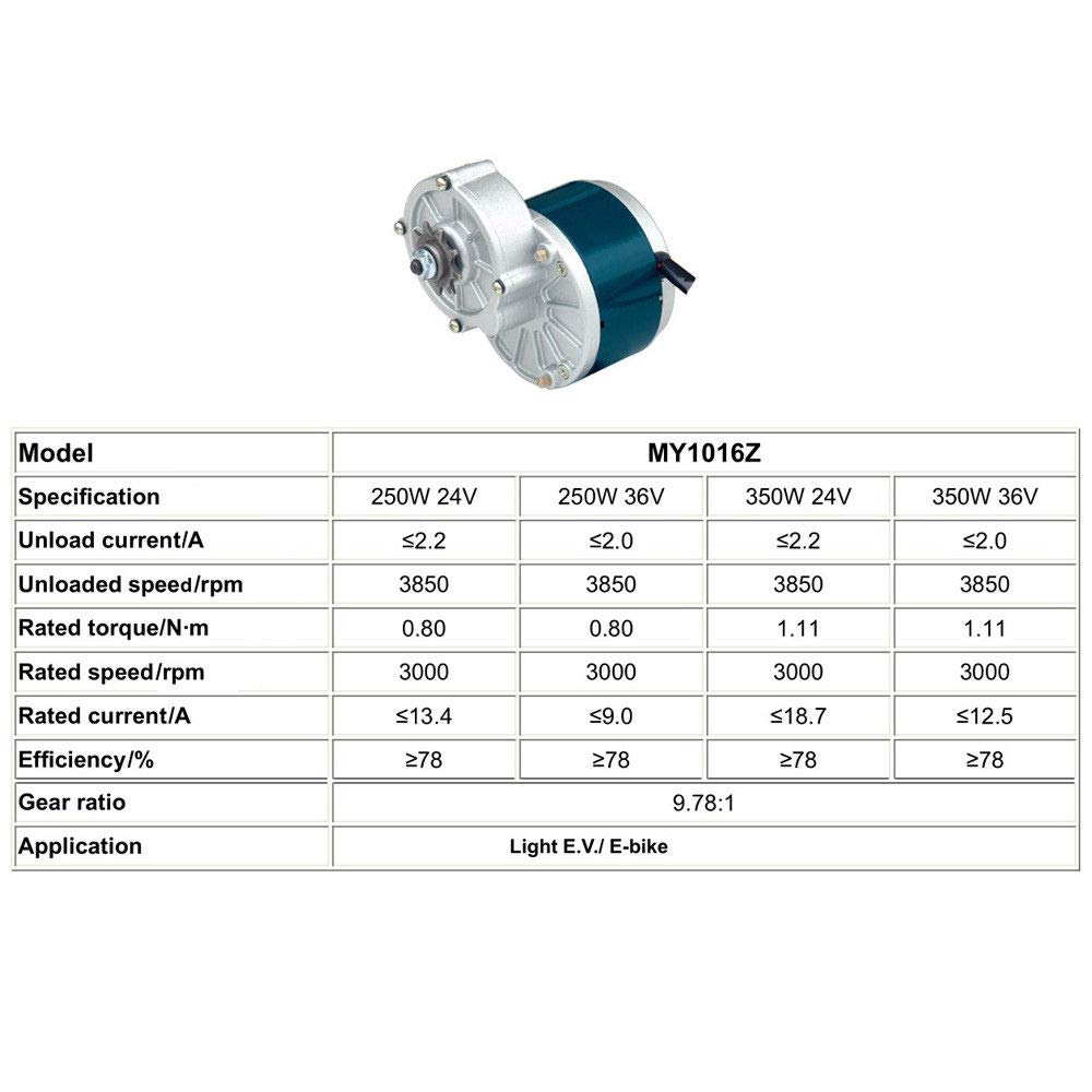Electric Bicycle Motor Conversion Kit E-Bike Cycling Conversion Kit for 16"-28" Bike 24V 250W (US Stock)