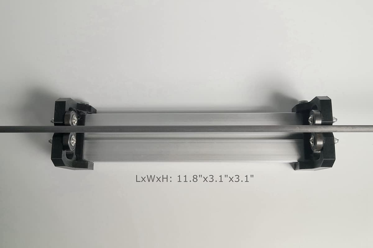 DarkForest BM004 Wide Size Arrow Spinner Inspector with Aluminum Alloy Base Arrow Shaft Straightness and Broadheads Balance Detector
