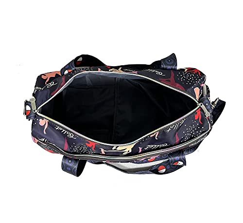 Girl's Ballet Dance Sports Gym Duffel Bag Small Weekender Ovenight Travel Carry On Tote