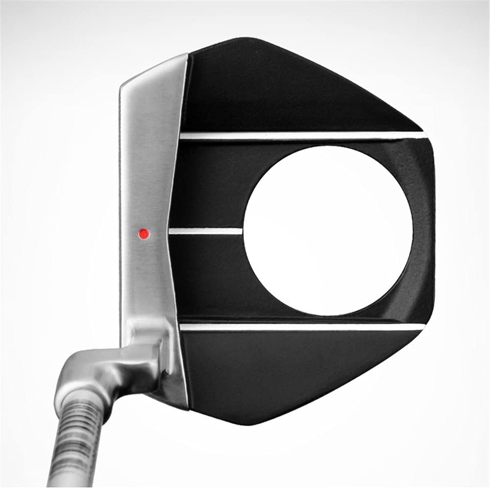 Golf Putters Mens Mallet Putter Womens Golf Club Putter with Golf Ball Picking Function and Golf Headcover (Silver)
