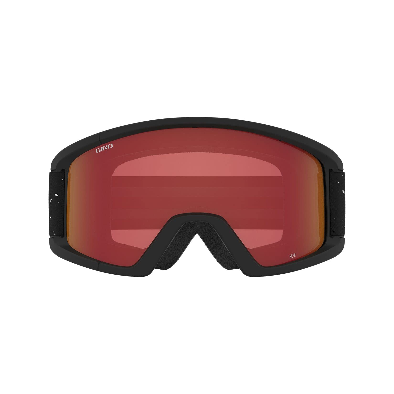 Giro Semi Ski Goggles - Snowboard Goggles for Men, Women & Youth - Black Mica Strap with Ultra Black/Yellow Lenses