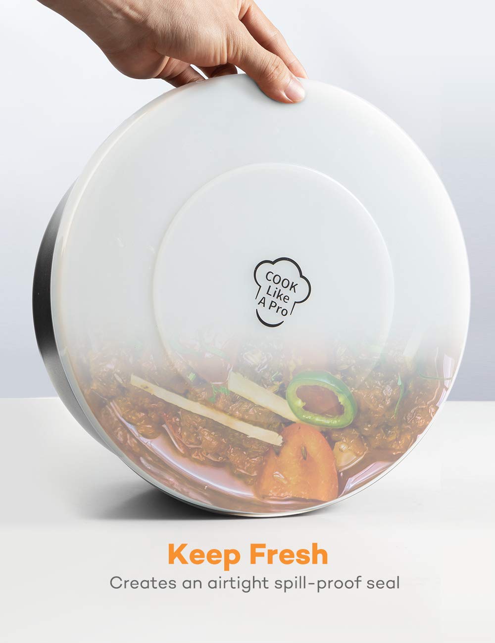 Goldlion Accessories for Ninja Foodi 8 Qt, Stainless Steel Inner Pot, Inner Pot Cover