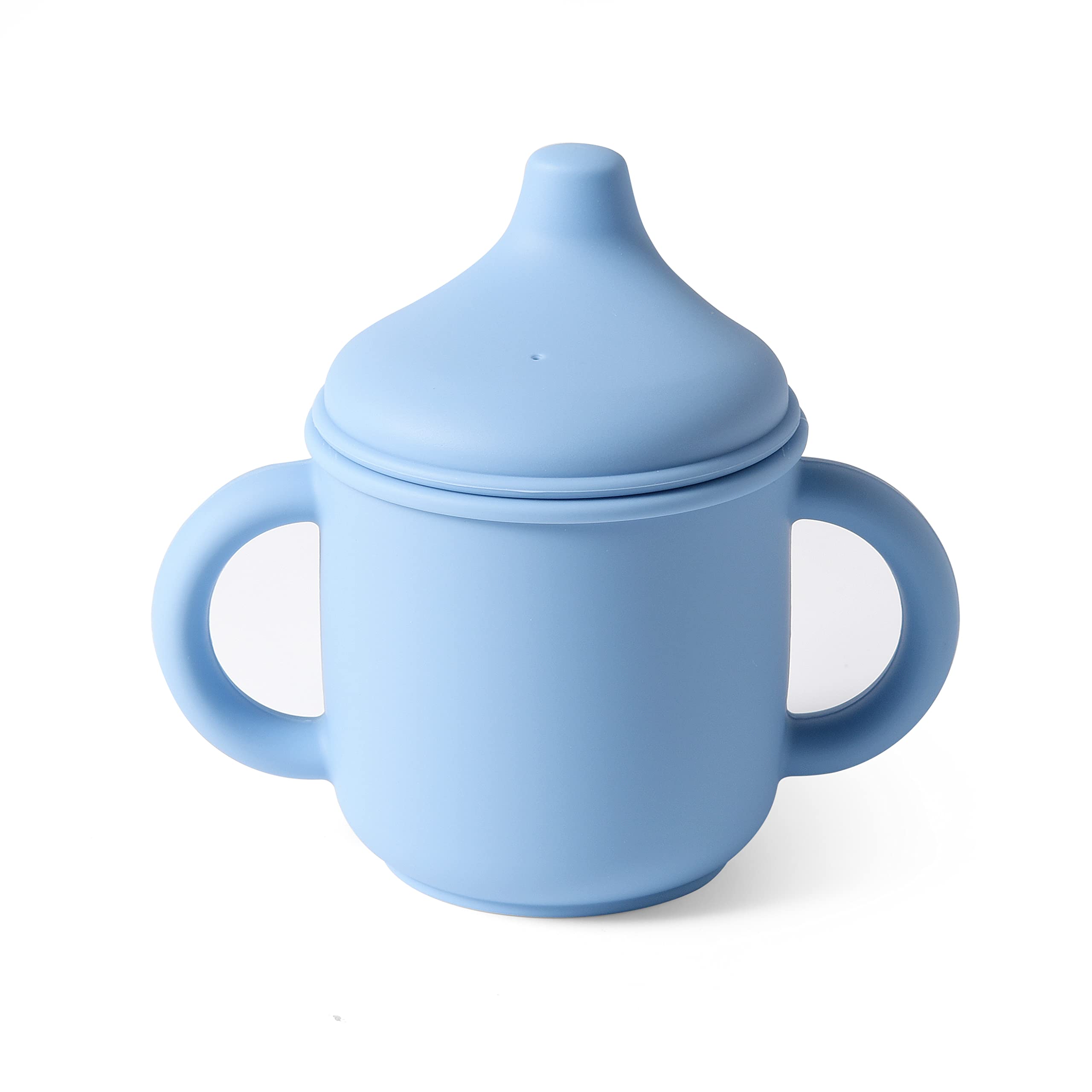 Gonfoam Silicone Training Cup for Toddlers Silicone Sippy Cup 5oz/150ml (Blue)