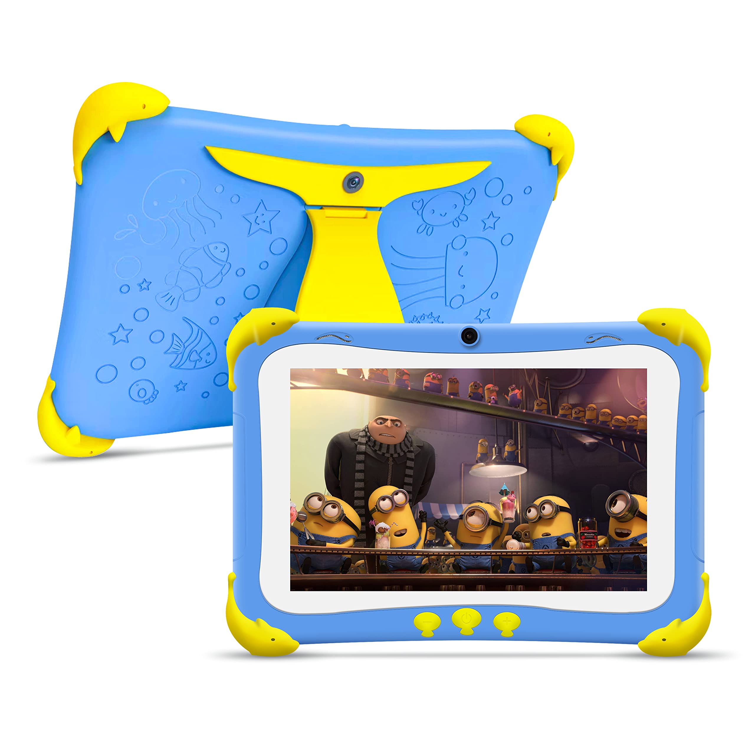 Tibuta K100 8 inch Kids Tablets,Tablet for Kids with Parental Control,Android 11.0 Tablet,2GB RAM, 32GB ROM,1280×800 IPS Display,Kid-Proof Case,WiFi Tablet,Ideal Gifts for Christmas and New Year