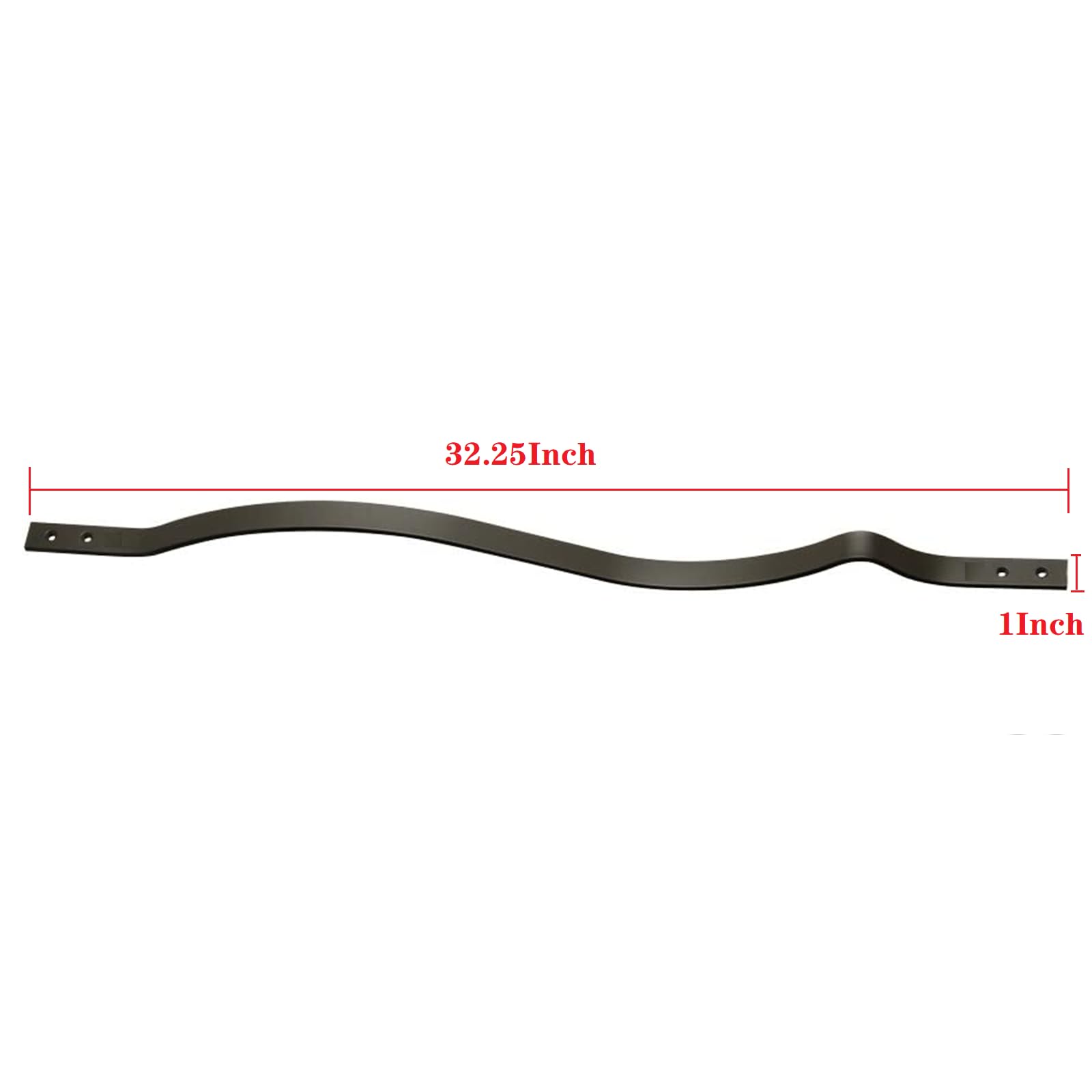 Deck Balusters 61 Pack Metal Deck Spindles, 32-1/4"x1" Staircase Baluster with Screws, Black Metal Deck Railing for Wood and Composite Deck, Stylish Baluster for Outdoor Stair Deck Porch
