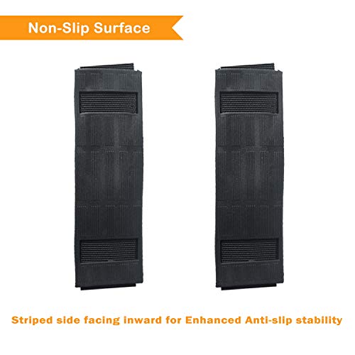 Hot Tub Cover Straps 10 Feet ๐๐๐ฃ๐ฎ๐ฌ๐ญ๐๐๐ฅ๐ ๐๐๐ง๐ ๐ญ๐ก ๐๐๐"~๐๐๐" with Non-Slip Webbing Pad Hardware & Keys Adjustable Straps, 2PCS Hot Tub Spa Cover Secure Strap