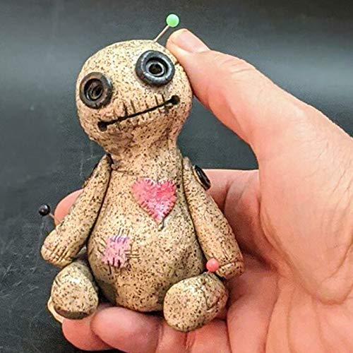 Xianxiang Incense Cone Burner, Voodoo Doll Incense Stick Holder Funny Ceramic Incense Holder Handcrafted Censer Inscent Stick Stand Resin Ornament Handmade Craft for Garden Home Decor