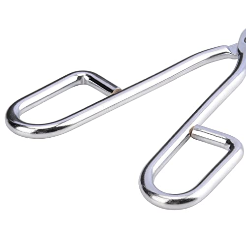 stonylab Beaker Tongs, Laboratory Beaker Clamp Beaker Tongs with Plastic Coated Jaws, 10 inches Length
