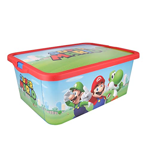 Stor Click Box 13 L. Super Mario, Multicoloured, 13000 ml (Pack of 1)