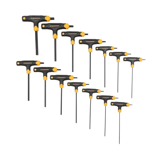 GEARWRENCH 14 Piece SAE/Metric T-Handle Hex Key Set - 83514