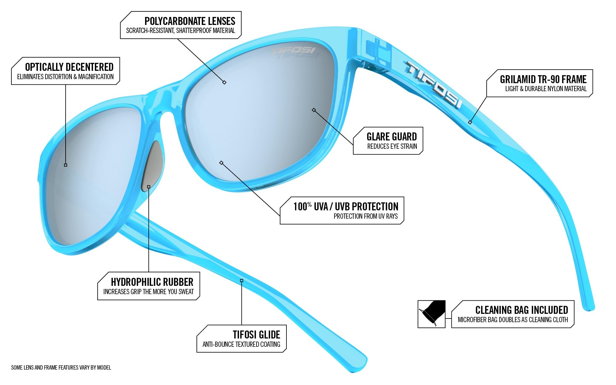 Tifosi Optics Swank Sunglasses (Brown Fade/Brown Lenses)