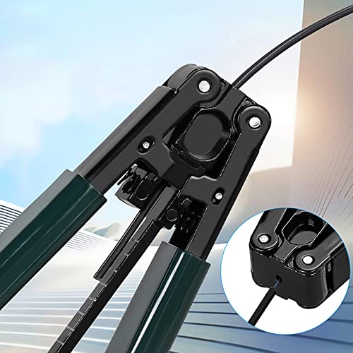 GOODOO FTTH Fiber Optic Cable Cold Connect Tools Kit Bag Visual Fault Locator Fiber Cleaver SC FC Connector Optical Power Meter Finder Cable Tester Stripper Tool Dust Free Paper Assembly Termination