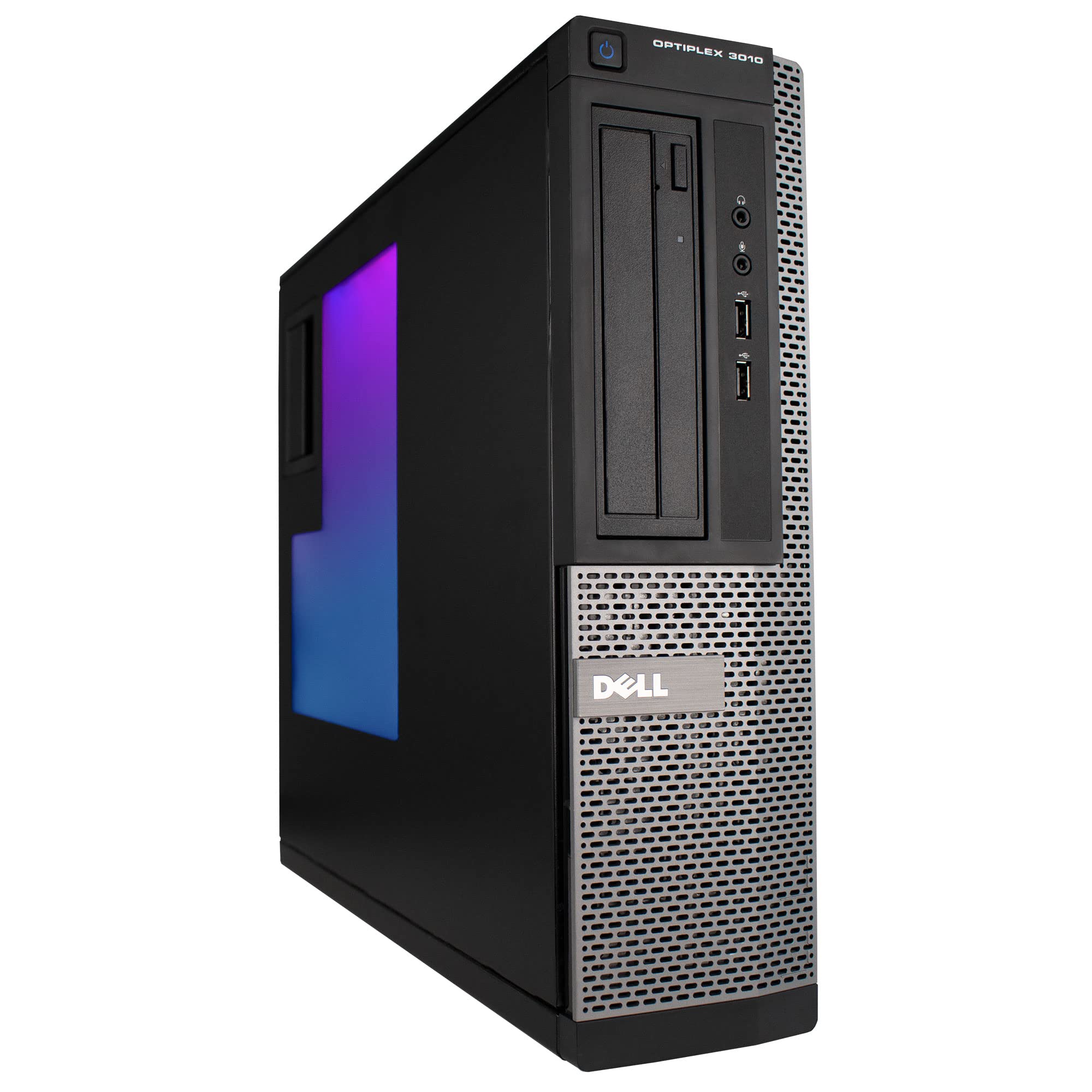 Dell Optiplex 3010 Small RGB Desktop Computer (SFF) | Intel i7 (3.9GHz Turbo) | 16GB DDR3 RAM | 500GB SSD Solid State + 3TB HDD | 5G-WiFi + Bluetooth | Win 10 Pro | Home or Office PC (Renewed)