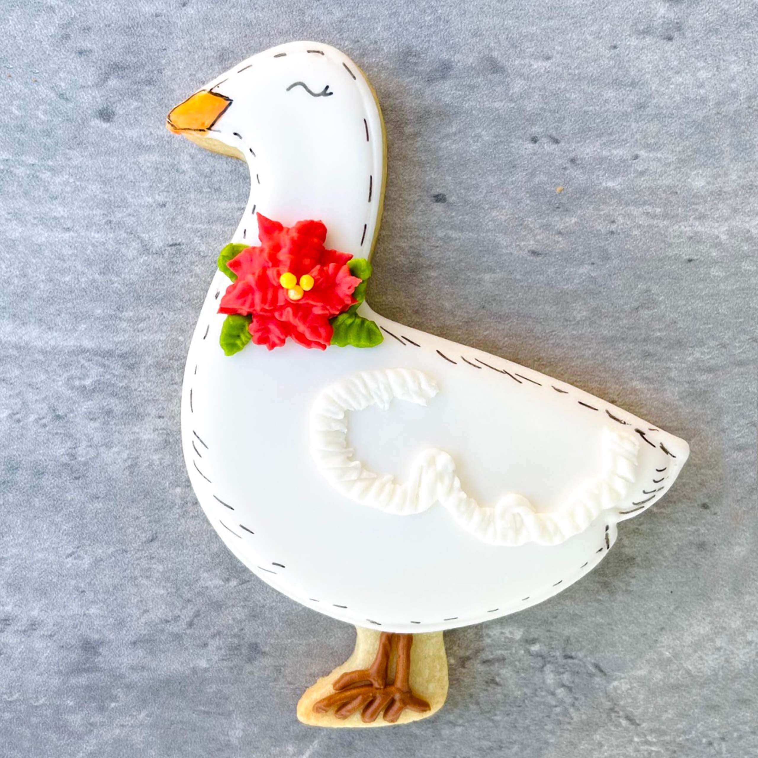 Goose Cookie Cutter, 4" Made in USA by Ann Clark