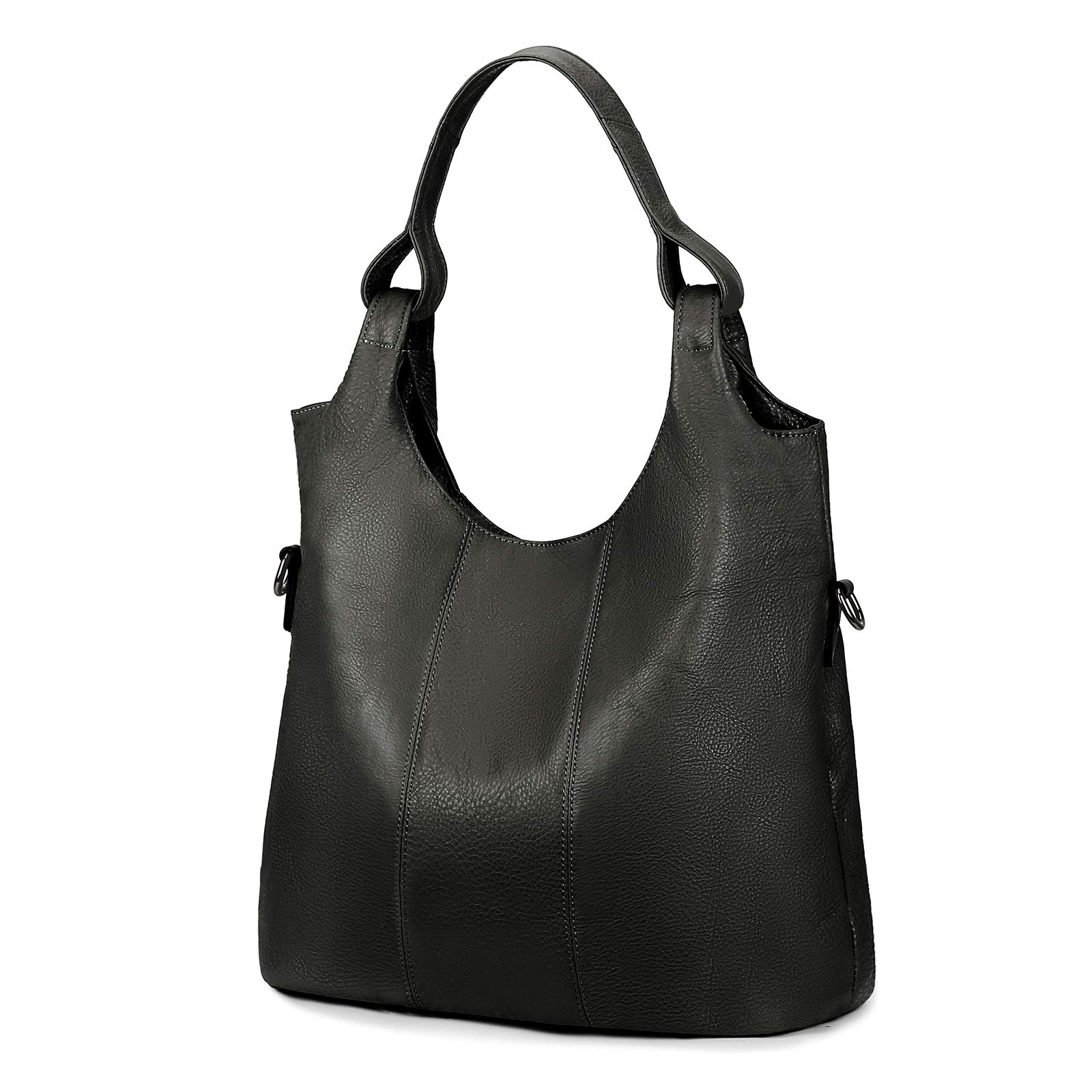 YALUXE Womens Crossbody Bag Genuine Leather Shoulder Bag Stylish Travel Top-Handle