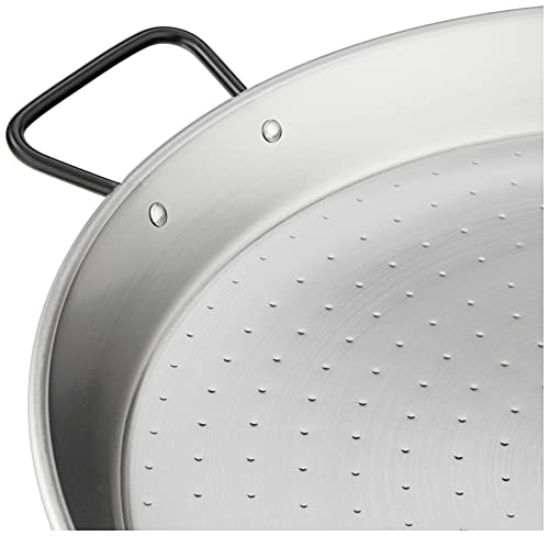 Garcima 18-Inch Pata Negra Restaurant Grade Paella Pan, 45cm