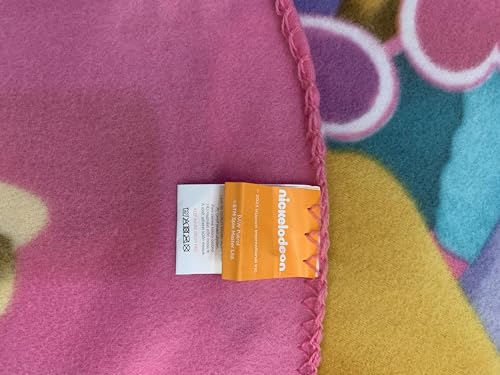 Paw Patrol Skye PP with Stars Pink Throw Blanket