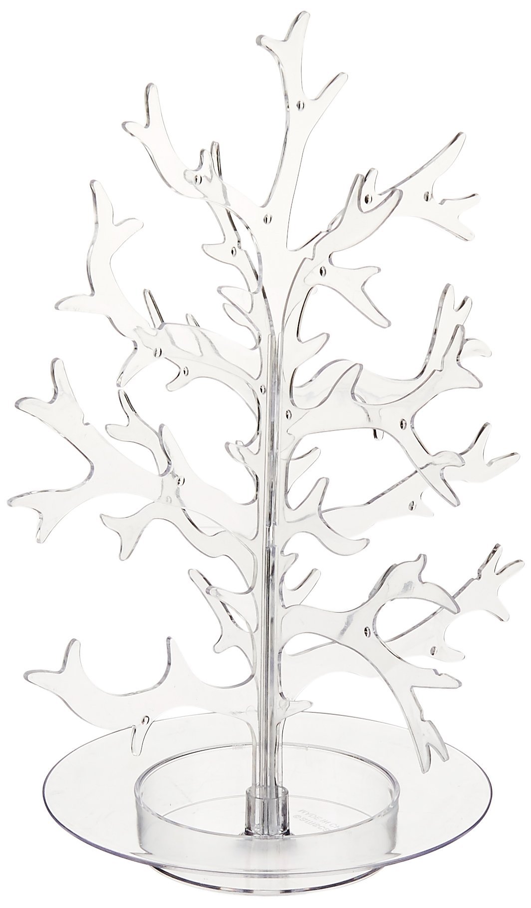 Stunning Clear Plastic Money Tree Centerpiece - 12" (1 Count) - Perfect for Celebrations, Fundraisers & Gifts