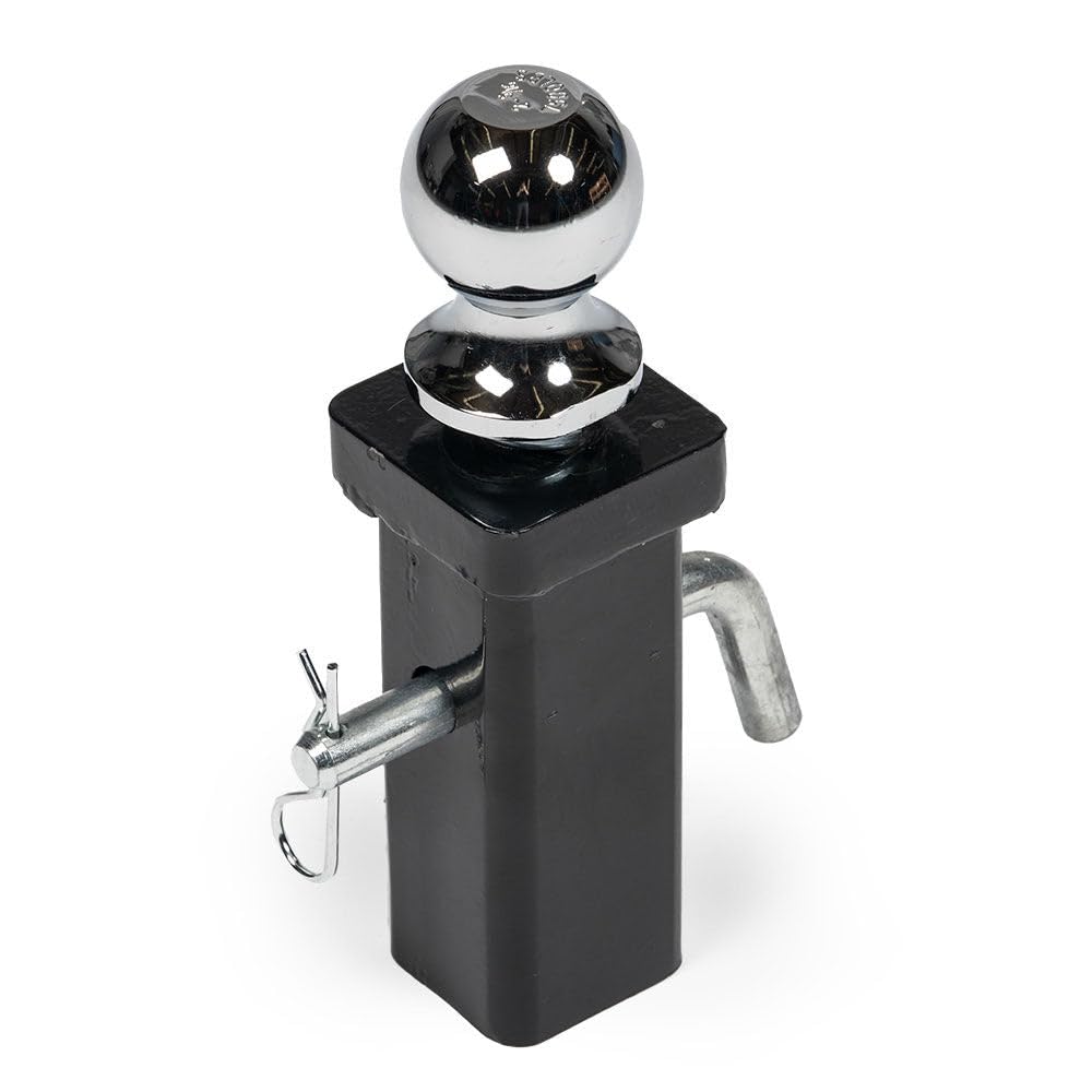 Titan Attachments Gooseneck Ball Hitch 2 5/16" Fits 3 Point Transformer Tractor Hitch, 2-3/8" Hitch Size, 7,500 LB Towing Capacity, Ideal for Moving Gooseneck Trailers or Ball Hitch Wagons