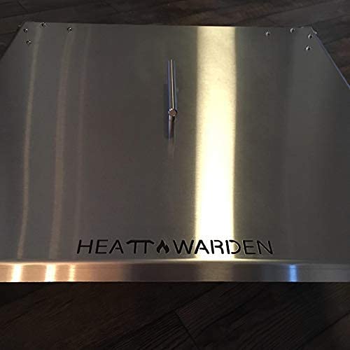 Heat Warden USA Heat Deflector Made in America Lasts 10X Longer Than Aluminum or Chinese Steel. Will Not Warp, Bend, or Rust. Huge Difference in Quality.