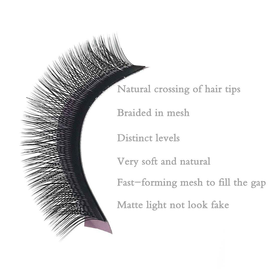EMEDA Y Lash Extensions D Curl 0.07mm 8-14mm Mix Tray Premade Volume 2D Fans Eyelash Extension .07 Mix YY Type Wispies Soft Eye Lashes 8mm 9mm 10mm 11mm 12mm 13mm 14mm Supplies (0.07 D MIX 8-14mm)