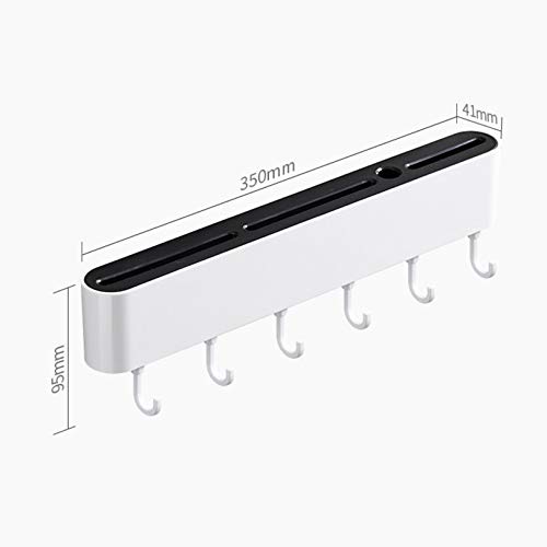 JHHDP Wall-Mounted Knife Holder Knife Holder Shelf Kitchen Hook Kitchen Knife Holder Rack Household Knife Holder Storage Rack (Color : D)