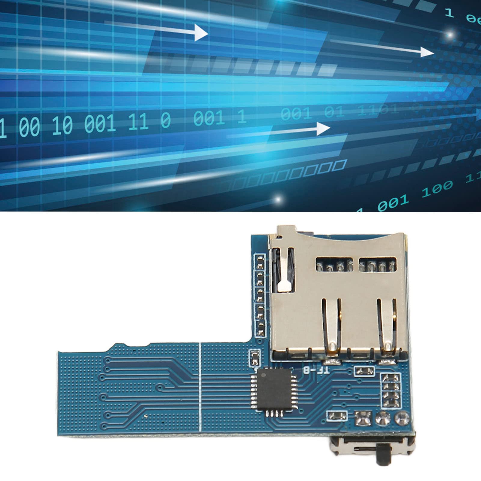 Hosi Memory Storage Expansion Board, Memory Card Module Support 2 Systems Replacement for 2B B+