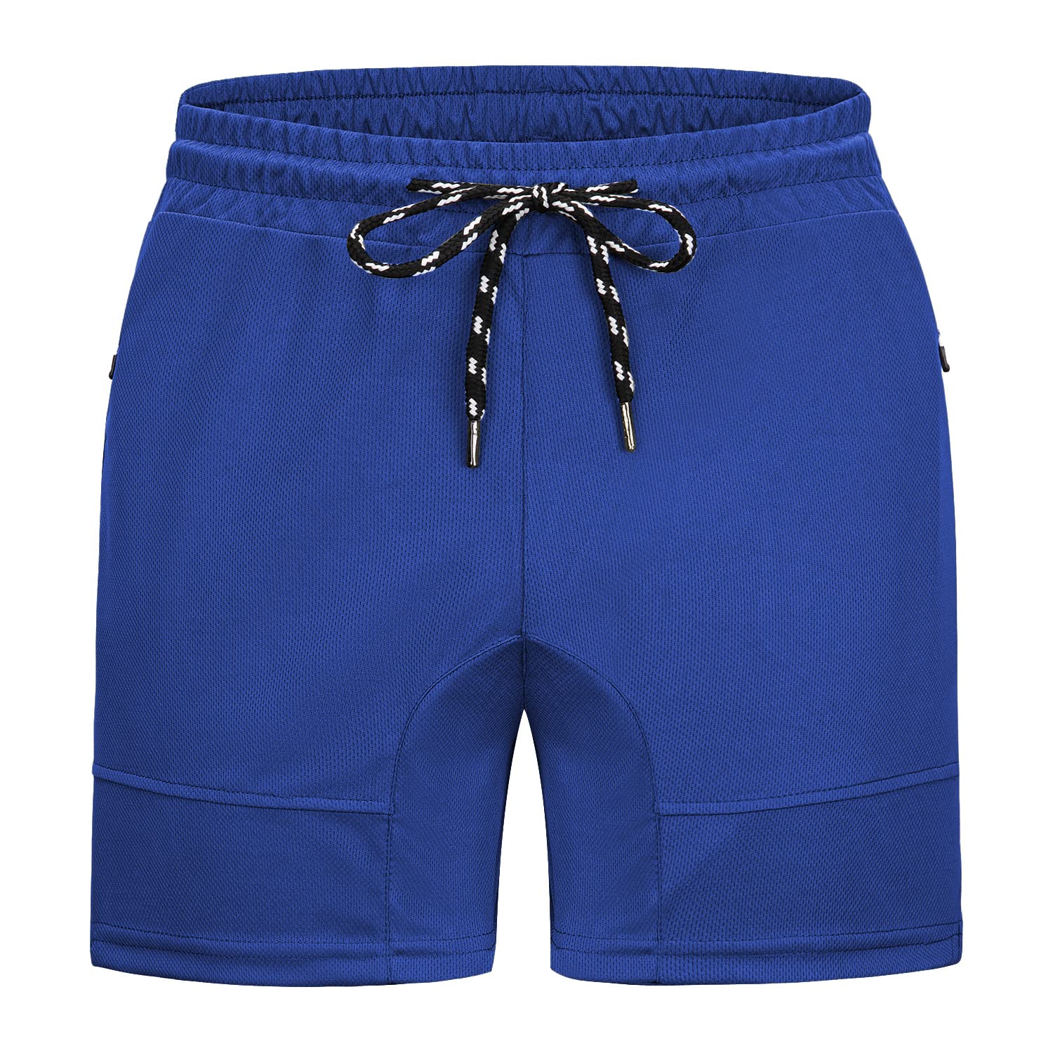 FLYFIREFLY Men's Gym Workout Shorts Running Training Fitted Joggeing Short Pants for Men Bodybuilding Black
