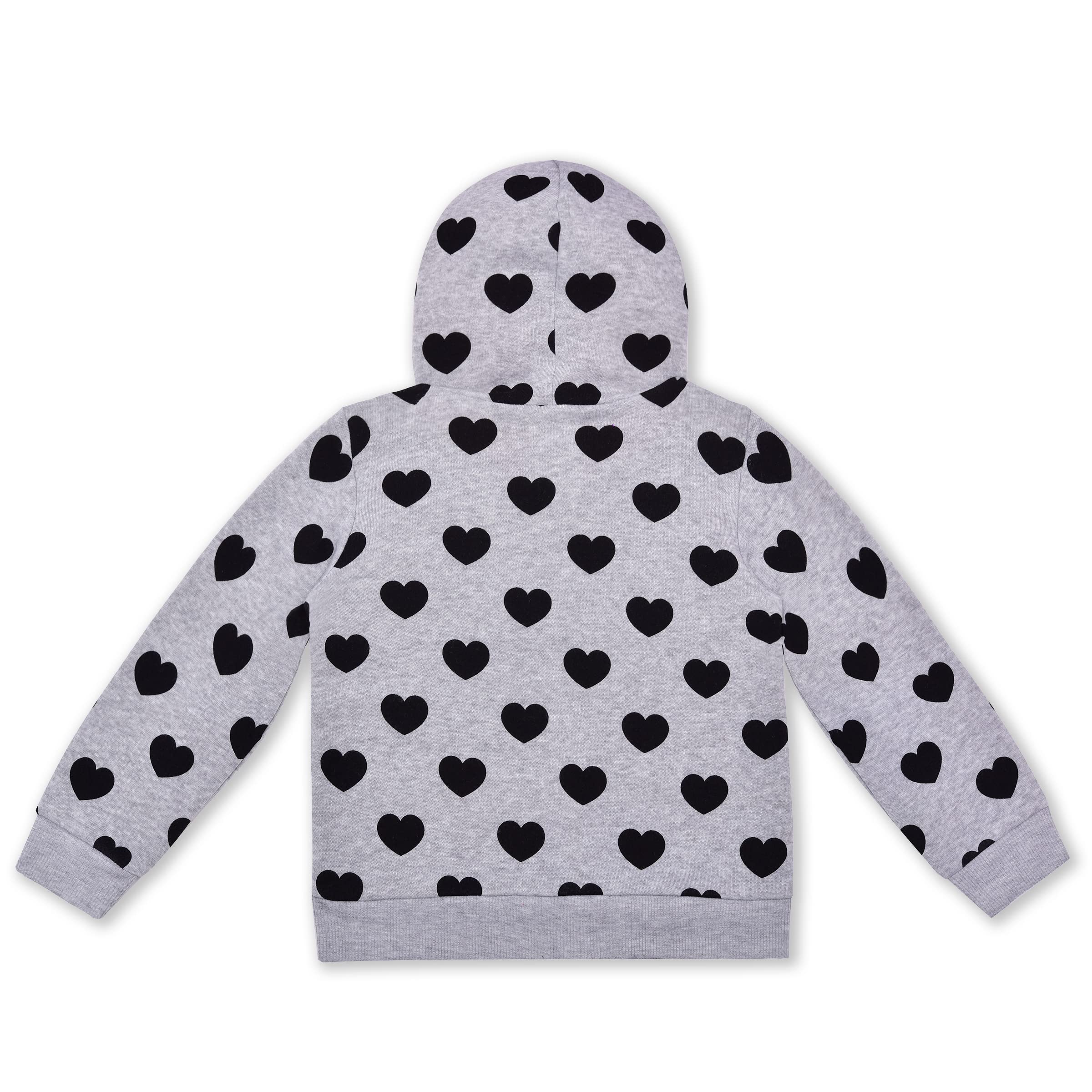Hello Kitty Girls’ 2 Pack Hoodie for Infant, Toddler and Little Kids – Red/Grey