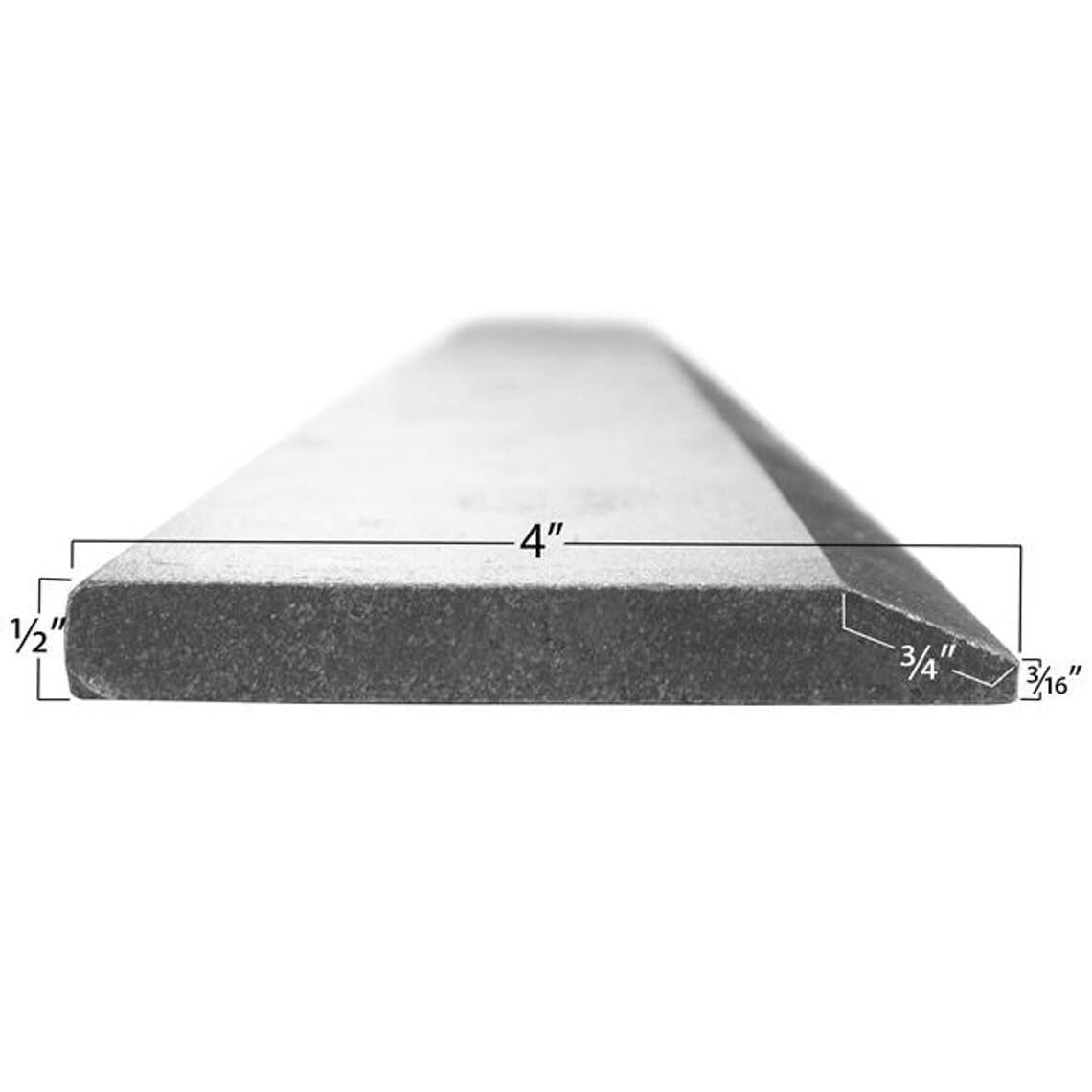 Titan Attachments Cutting Edge 72" Bucket 1055 Carbon Steel Hardened Unpainted
