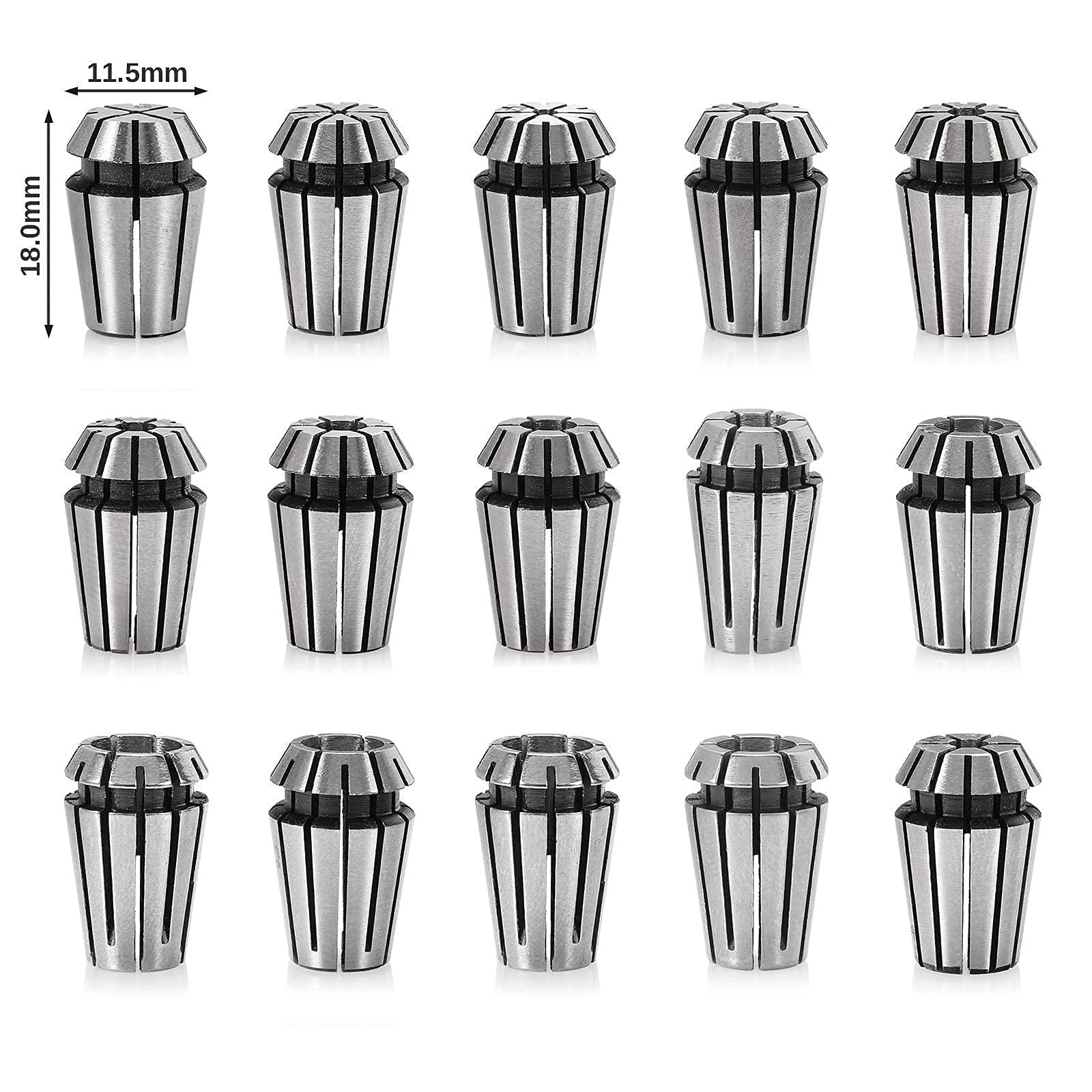 Genmitsu CNC Router Machine PROVerXL 4030 with GRBL Control + 15PCS ER11 Precision Spring Collet Set (1.0mm-7.0mm & 1/4", 1/8")