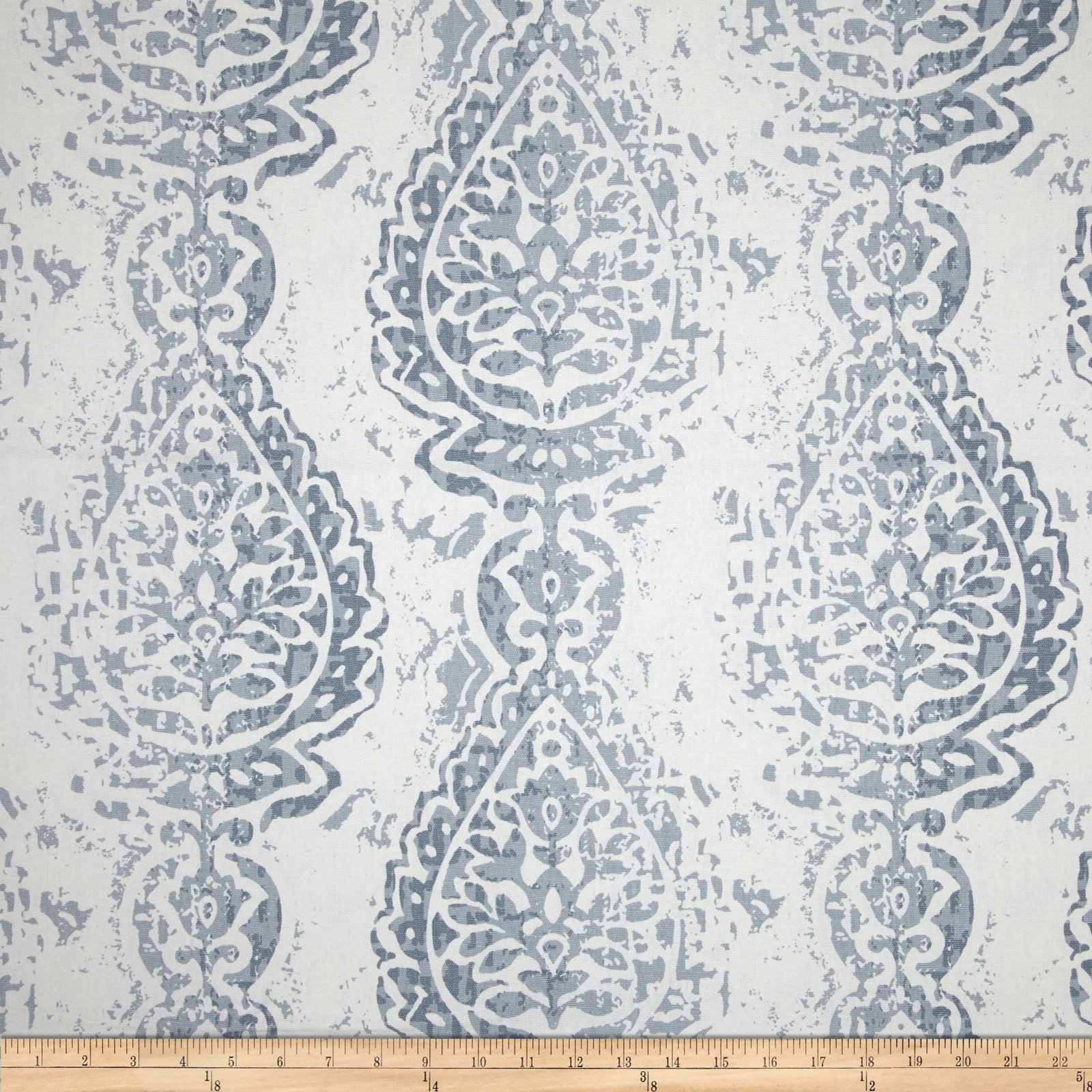 Premier Prints Manchester Cashmere Blue, Fabric by the Yard