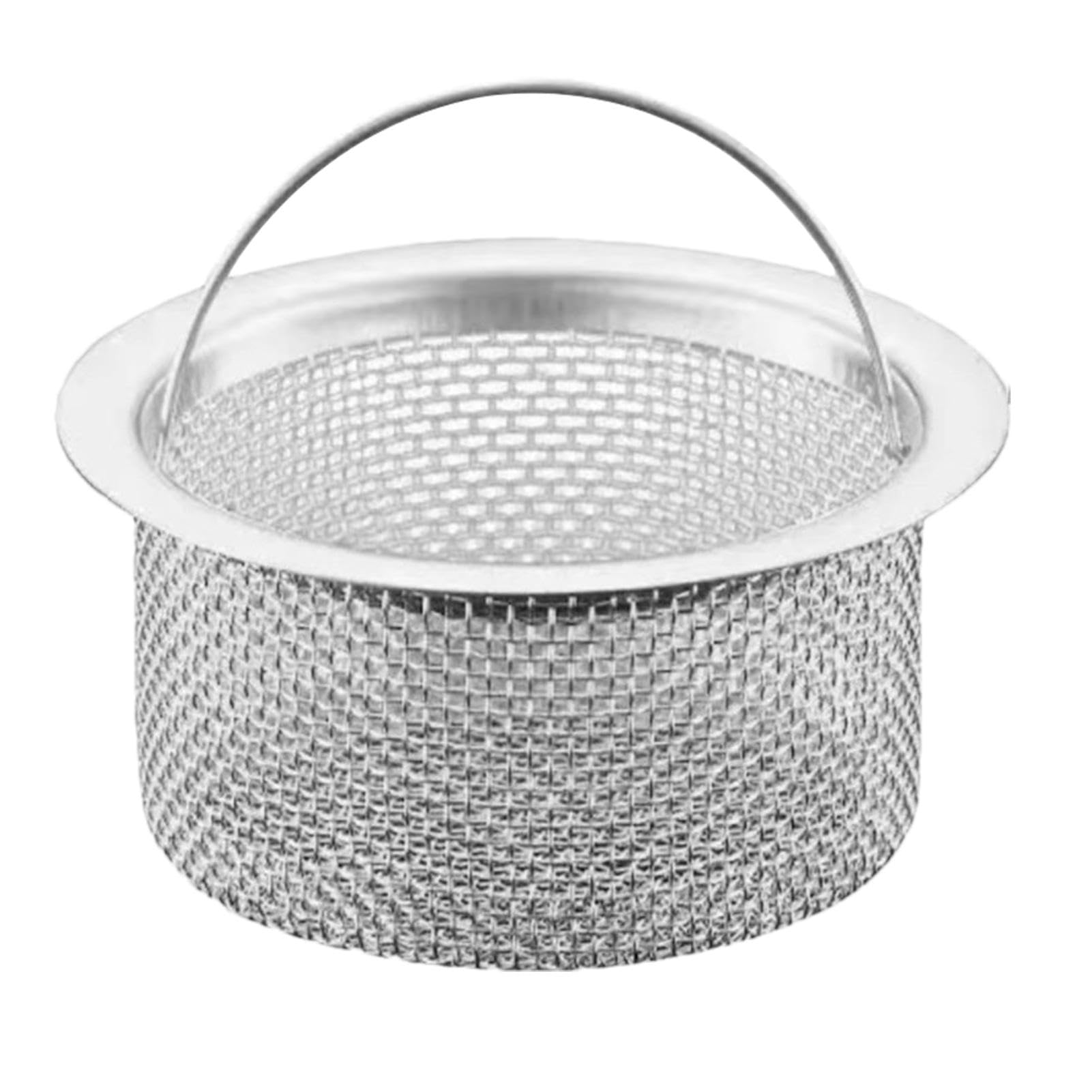 Kitchen Sink Strainer - Sink Strainer Plug | Stainless Steel Drain Filter, Anti-Clog Sink Strainer, Kitchen Sink Drain Protectors, Bathtub Drain Filter Hair Catcher for Bathroom, Kitchen Sinks