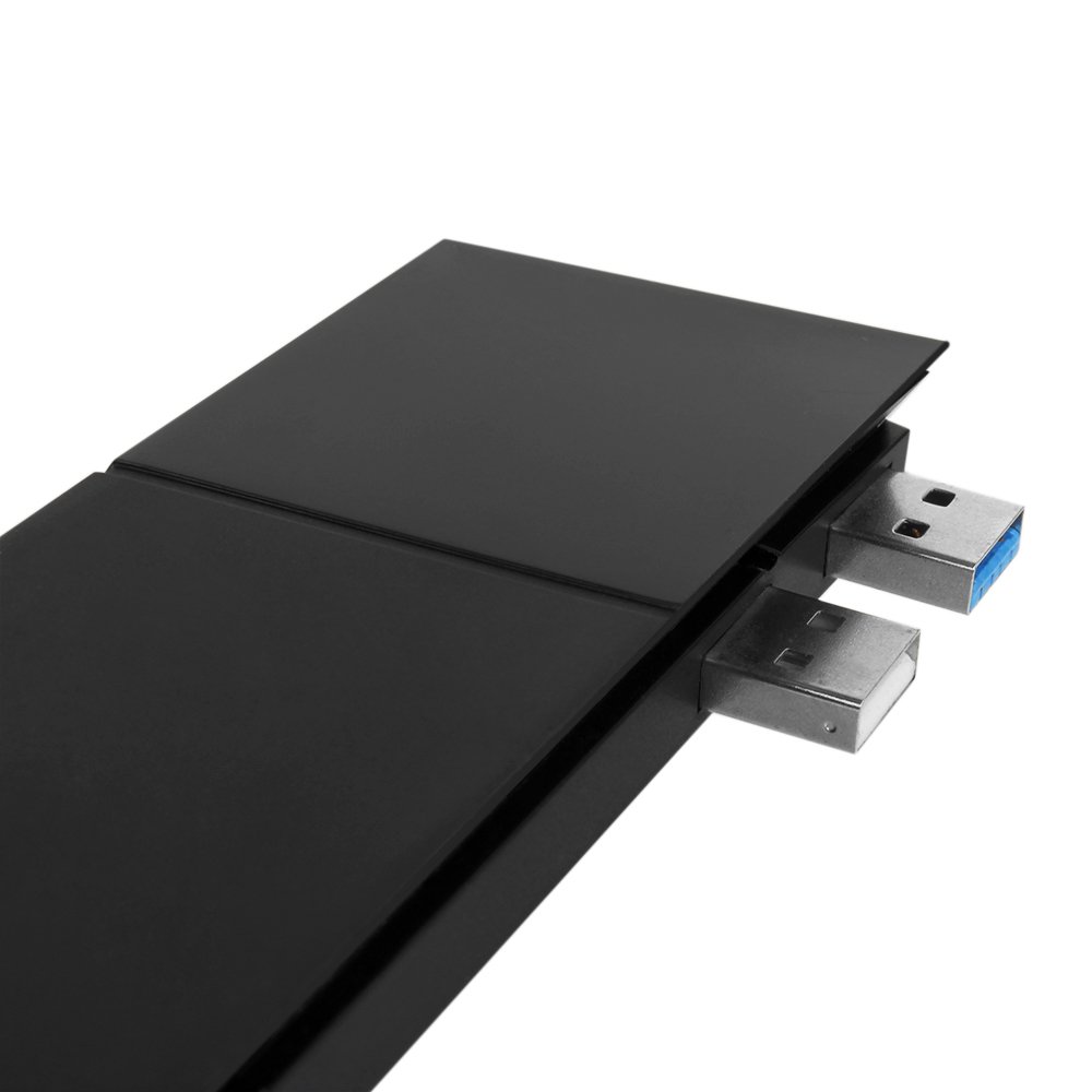 TNP 5 Port USB Hub for PS4 - USB 3.0/2.0 High-Speed Extender Adapter Accessories Expansion Hub Connector Splitter Expander for PlayStation 4 Gaming Console (Not for PS4 Slim, PS4 PRO)