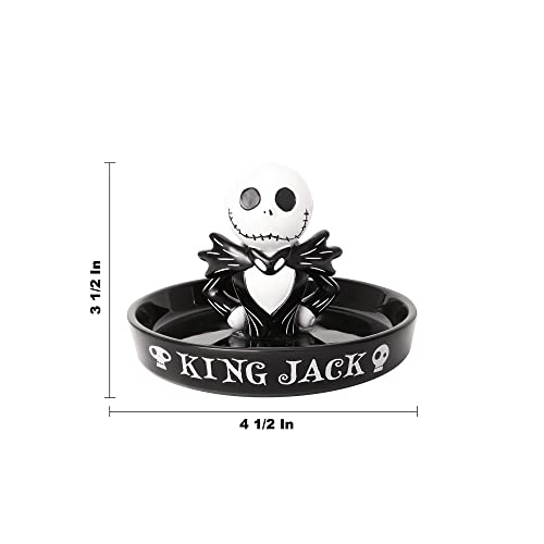 Disney The Nightmare Before Christmas Jewelry Tray - Resin Trinket Dish - King Jack Jewelry Dish and Ring Dish