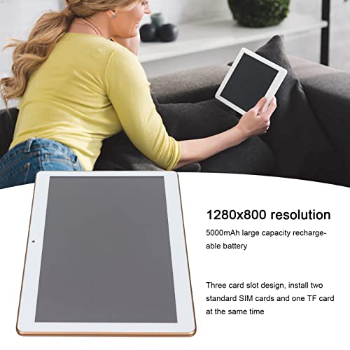 LBEC HD Tablet, Tablet PC 4GB RAM 64GB ROM 128GB TF Card for Office Entertainment (U.S. regulations)