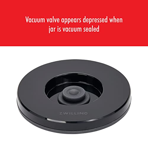 ZWILLING Enfinigy Vacuum Lidfor Power Blender Jar - Black