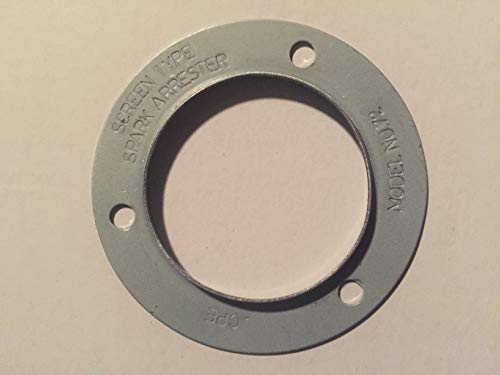 GenExhaust for Champion Generator 3-Hole Round #72 Cover Plate 1-1/2" Steel Exhaust Extension 5 Foot Length