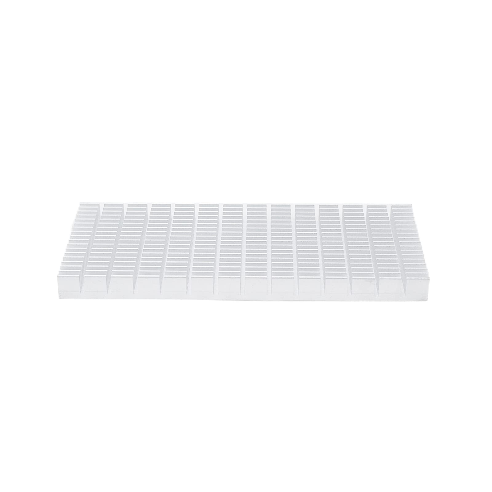 LC LICTOP Aluminum Heat Sink Silver Tone Heatsink Module Cooler Fin Heat Radiator Board Cooling for Amplifier Transistor Semiconductor Devices (150x70x11mm)