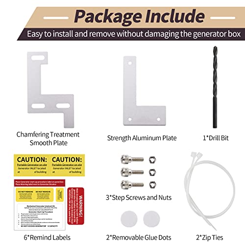 Generator-Interlock Kit for Siemens Murray - 150 or 200 amp Panels, 1-1/4β Spacing Between Main Breaker & Generator Circuit Breaker, Professional Interlock Kit for ITE, Gould, Thomas, Betts, Siemens